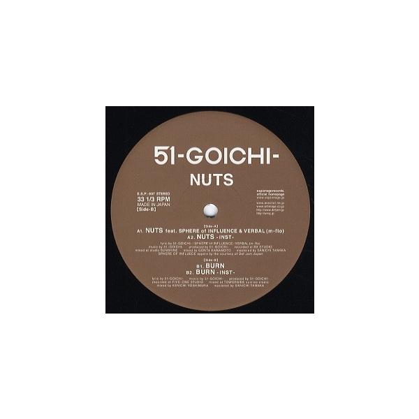 製造国 : JAPAN　　リリース年 : 2003　　レーベル : DEF JAM JAPAN　　品番 : E.S.P-007　　　　倉庫にてデッドストック発見!! 数字の5と1を書いて、読みはGOICHI(ゴイチ)。2002年秋にデビュー...