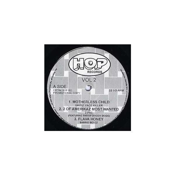 製造国 : US　　リリース年 : 1996　　レーベル : HOP RECORDS　　品番 : HOP002　　　　未使用・デッドストック入荷!! 90年代のHiphopコンピHop Recordsシリーズの第2弾!! 映画「Sunset...