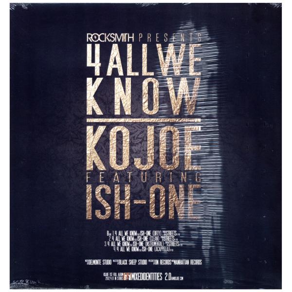 製造国 : JAPAN　　リリース年 : 2012　　レーベル : On Records　　品番 : KOJOE-002　　　　KOJOE × TALIB KWELI!! これが世界基準の国産HIP HOP。昨年リリースされKOJOE × ...