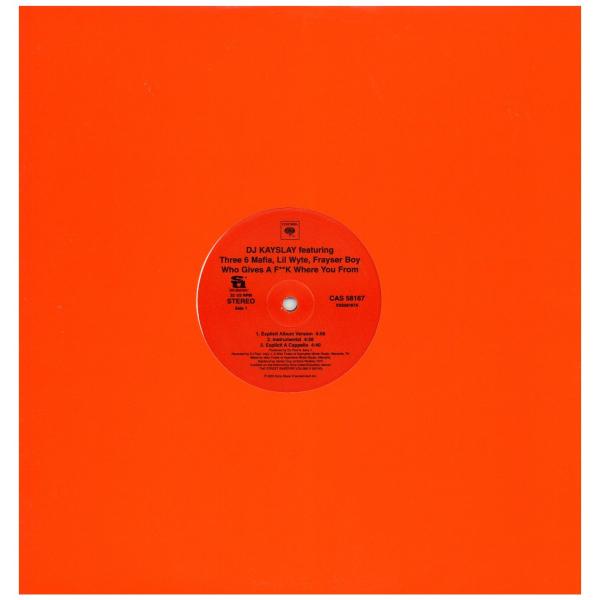 製造国 : US　　リリース年 : 2003　　レーベル : Sony Urban Music / Columbia　　品番 : CAS 58167　　　　USプロモ盤！'03の5月にリリースされ、旋風を巻き起こした"Streetsweep...