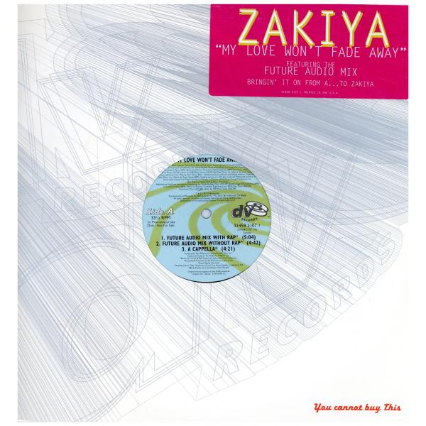 製造国 : US　　リリース年 : 1997　　レーベル : DV8　　品番 : 31458 2107 1　　　　ジャケステッカー有。US Org 12"。'97のデビューアルバム"ZAKIYA"から大ヒットした"Love Like Min...