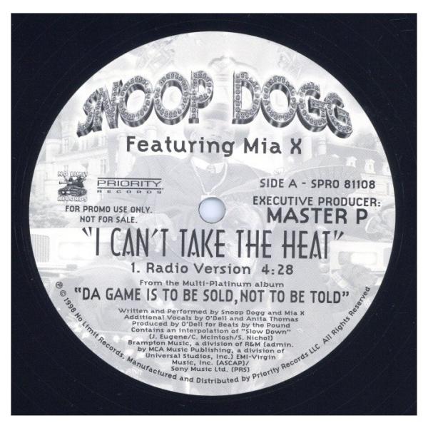 製造国 : US　　リリース年 : 1988　　レーベル : No Limit Records　　品番 : SPRO 81108　　　　US Org。No Limitへ移籍しての第1弾となる'98リリースのアルバム"Da Game Is T...