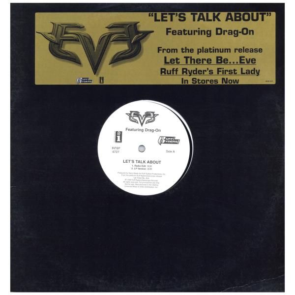 製造国 : US　　リリース年 : 1999　　レーベル : INTERSCOPE　　品番 : INT8P　　　　Ruff RydersのFast Ladyがの記念すべきデビュー作"Let There Be Eve...Ruff Ryder...