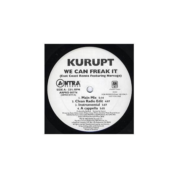 製造国 : US　　リリース年 : 1998　　レーベル : Antra Records　　品番 : ARPRO 00774　　　　'98のソロデビューアルバム"Kuruption!"からのPromo盤!! オリジナルはPro Battle...