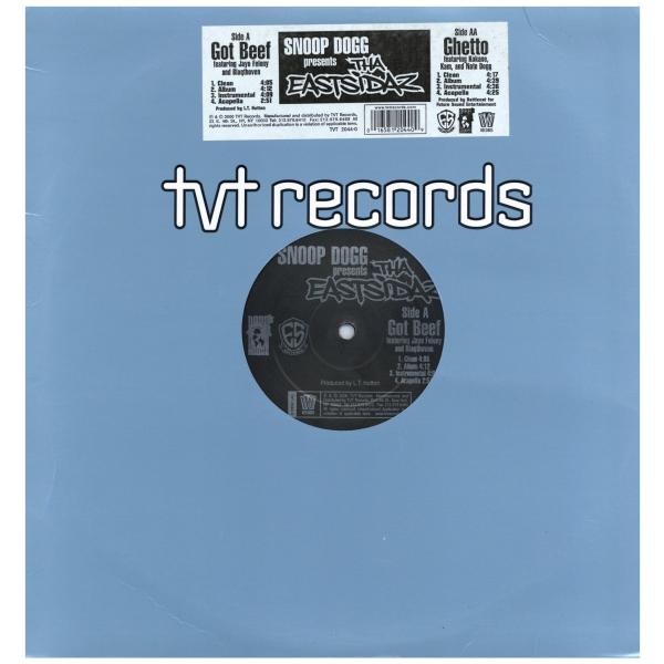製造国 : US　　リリース年 : 2000　　レーベル : TVT Records　　品番 : TVT 2044-0　　　　ジャケステッカー有。Snoop Dogg, Goldie Loc, Tray Deeeの3人で結成したTha Ea...