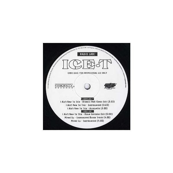 製造国 : US　　リリース年 : 1993　　レーベル : Priority Records　　品番 : SPRO 6663　　　　スリ傷有るがプレイＯＫ。US Org!! '93のアルバム"Home Invasion"からのシングルカッ...