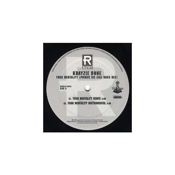製造国 : US　　リリース年 : 1999　　レーベル : Relativity　　品番 : RPROLP-0946　　　　US Org!!!'99のソロデビューアルバム"Thug Mentality 1999"からPromo Onlyの...