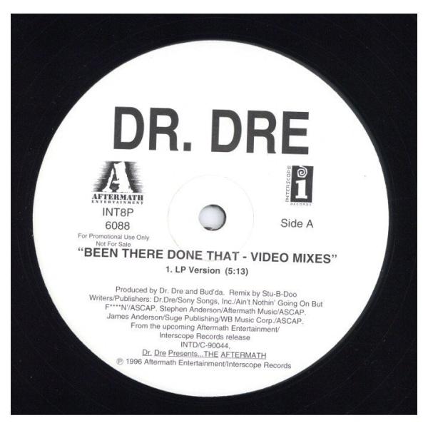 製造国 : US　　リリース年 : 1996　　レーベル : AFTERMATH / INTERSCOPE　　品番 : INT8P-6088 　　　　US Org。Dr Dre自身で設立したAftermathからの記念すべきデビューリリース...