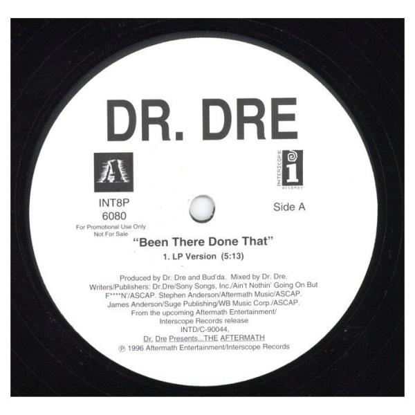 製造国 : US　　リリース年 : 1996　　レーベル : Aftermath Entertainment　　品番 : INT8P 6080　　　　スリ傷有るがプレイＯＫ。US Org!!Dr Dre自身で設立したAftermathからの...