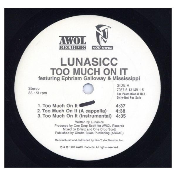 製造国 : US　　リリース年 : 1998　　レーベル : Noo Trybe / AWOL　　品番 : 7087 6 13149 1 5　　　　ラベルにマジックでライン有。Noo Trybeレーベルスリーブ。'98の2nd Album"...