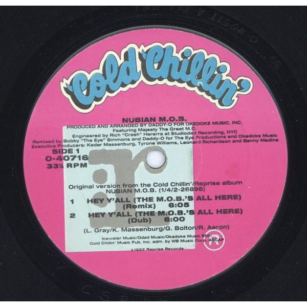 製造国 : US　　リリース年 : 1992　　レーベル : Cold Chillin'　　品番 : 0-40716　　　　Cold Chillin'レーベルジャケ。US Org!! 名門Cold Chllin'から'92にリリースされた彼...