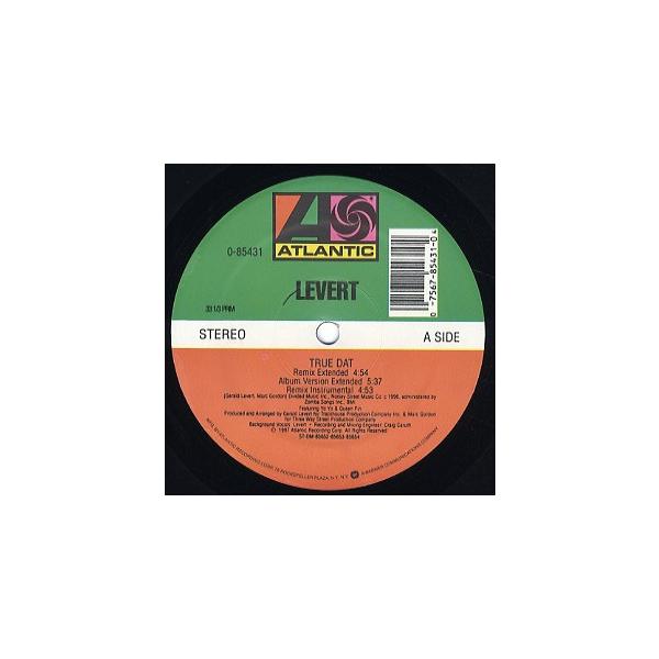 製造国 : US　　リリース年 : 1997　　レーベル : Atlantic　　品番 : 0-85431　　　　Gerald Levert率いるLevertの結局ラストとなったアルバム"The Whole Scenario"からのシングル...