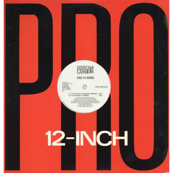 製造国 : US　　リリース年 : 1992　　レーベル : Profile Records 　　品番 : PRO-7361-DJ　　　　Profileレーベルジャケ。スリ傷有るがプレイＯＫ。US Promo ORG。90年代初期から活躍す...