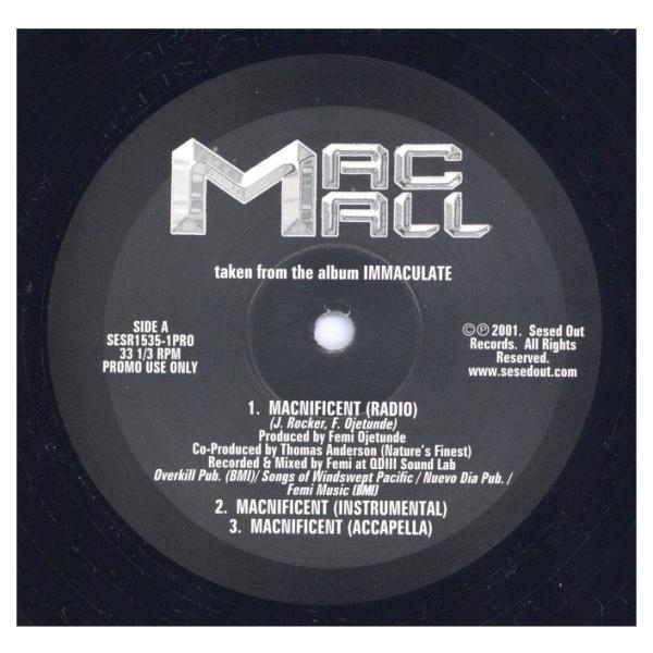 製造国 : US　　リリース年 : 2001　　レーベル : Sesed Out Records　　品番 : SESR1535-1PRO　　　　US Org。自身のSesed Out Recordsレーベルから'01にリリースしたアルバム"...