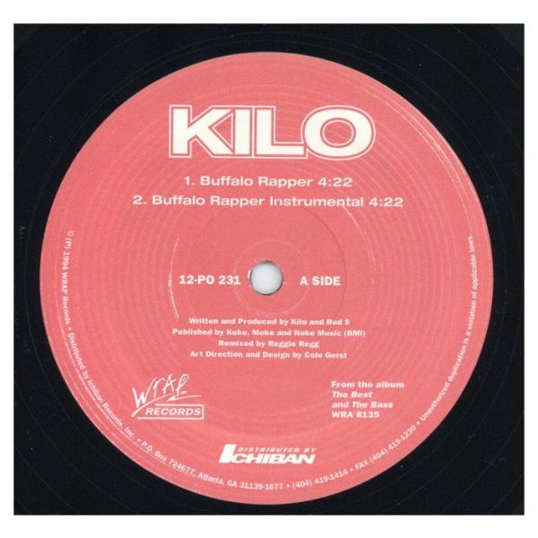 製造国 : US　　リリース年 : 1994　　レーベル : Wrap Records　　品番 : 12-PO 231　　　　シュリンク付。US Org。Atlantaシーンの重鎮であるRap Duoが'93にリリースしたアルバム"Blun...
