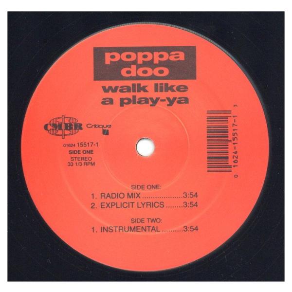 製造国 : US　　リリース年 : 1994　　レーベル : Critique　　品番 : 01624 15517-1　　　　プレーンスリーブにPAEステッカー・切り込み有。'94のマイナーウェッサイ。1st LP"Da Saga Cont...