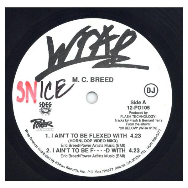 製造国 : US　　リリース年 : 1992　　レーベル : Wrap Records　　品番 : 12-PO105　　　　ラベルに落書き有。'08に亡くなった西と南をつなぎHip Hop史に残る重要MCの1人である彼が'92にリリースした...