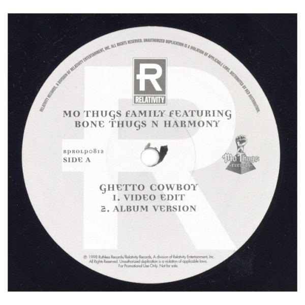 製造国 : US　　リリース年 : 1998　　レーベル : RELATIVITY　　品番 : RPROLP-0812　　　　Mix CD等にも多数収録されている'98のBorn Classsics！Ghetto LifeをCowboyに例...