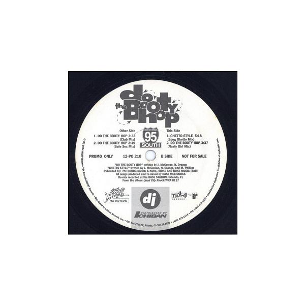 製造国 : US　　リリース年 : 1994　　レーベル : Wrap Records　　品番 : 12-PO210　　　　マイアミの人気Bass Groupながら、Luniz"I Got 5 On It"同ネタ使いでウェッサイ好きにオスス...