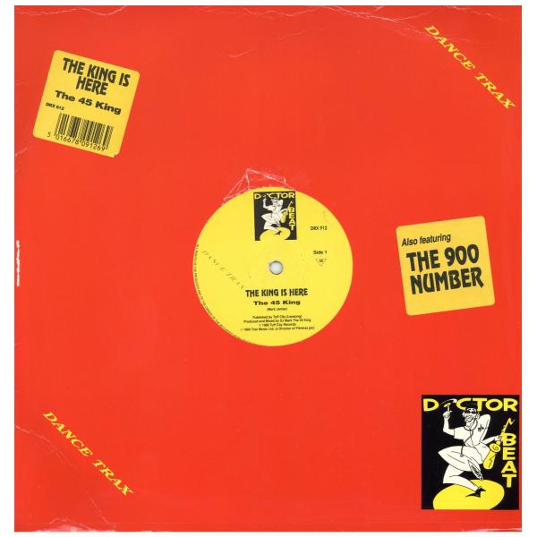 製造国 : UK　　リリース年 : 1989　　レーベル : Dance Trax / Doctor Beat　　品番 : DRX 912　　　　ジャケステッカー・Dance Traxカンパニースリーブ(破れ・3辺セロテープ補修有)。'89...