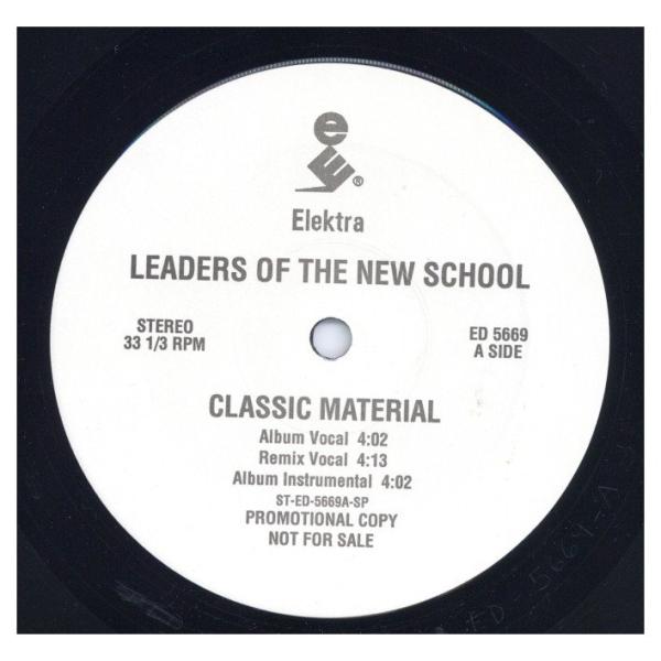 製造国 : US　　リリース年 : 1993　　レーベル : Elektra　　品番 : ED 5669　　　　'90 US Org Promo 12"。Busta Rhymesが在籍してた伝説のグループ！2ndアルバムからのシングル。Oh...