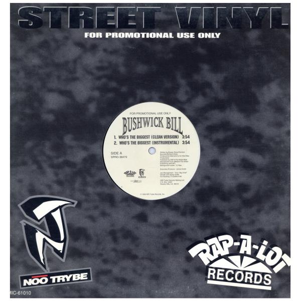 製造国 : US　　リリース年 : 1995　　レーベル : Rap-A-Lot Records　　品番 : SPRO-38479　　　　Rap-A-Lot / Noo Trybeカンパニースリーブ。'95名作"Phantom Of The...