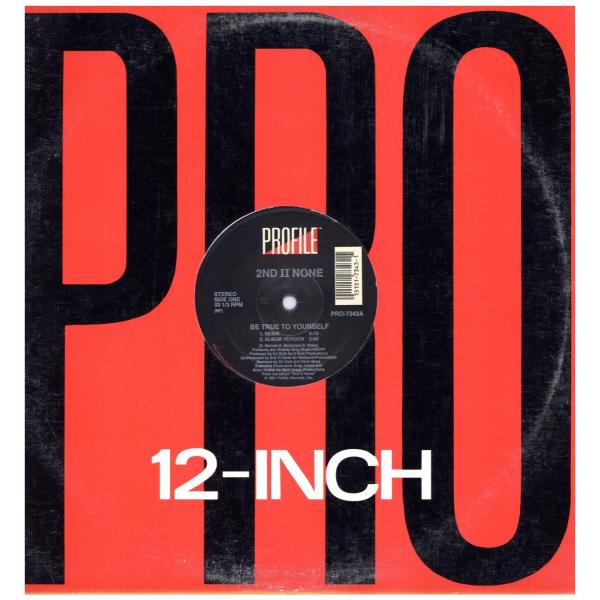 製造国 : US　　リリース年 : 1991　　レーベル : Profile Records　　品番 : PRO-7343　　　　Profile Recordsレーベルスリーブ。US Org。'91のデビューアルバム"2nd II None...