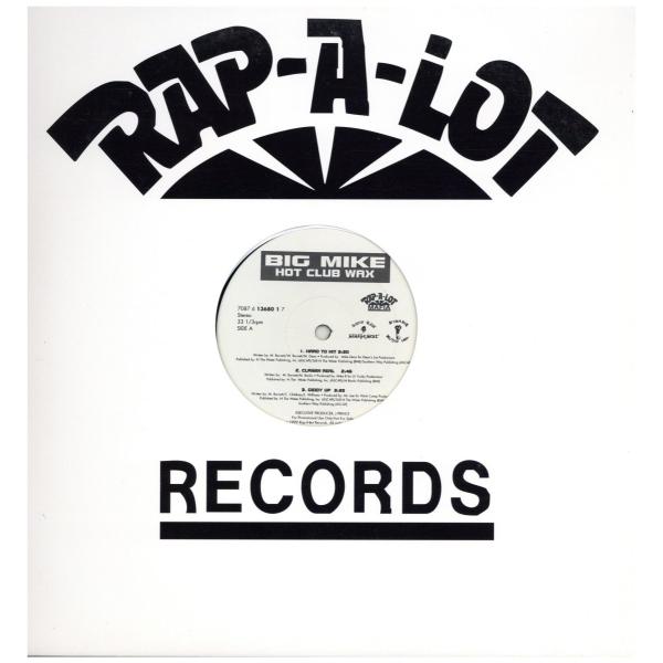 製造国 : US　　リリース年 : 1999　　レーベル : RAP-A-LOT　　品番 : 7087 6 13680 1 7　　　　RAP-A-LOTレーベルスリーブ。US Org!!ConvictsやGeto Boysのメンバーであった...