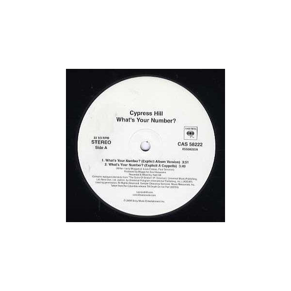 製造国 : US　　リリース年 : 2004　　レーベル : COLUMBIA　　品番 : CAS58222　　　　アルバム"Till Death Do Us Part"からの先行カット！今回も勿論ProduceはDJ Muggsでパンクバ...