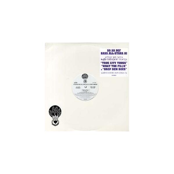 製造国 : US　　リリース年 : 1998　　レーベル : So So Def　　品番 : CAS 41463　　　　ジャケステッカー有。So So Def Bass All Starsの好評コンピアルバム第3弾から6曲収録のサンプラーE...