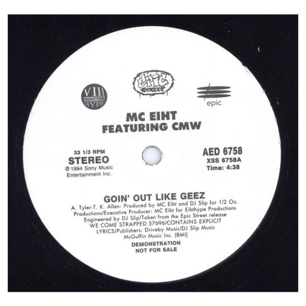 製造国 : US　　リリース年 : 1994　　レーベル : Epic Street　　品番 : AED 6758　　　　US Org。ウェッサイの重鎮がソロ名義で'94にリリースしたデビューアルバム"We Come Strapped"から...