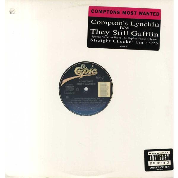 製造国 : US　　リリース年 : 1991　　レーベル : Orpheus Records / Epic　　品番 : 49 74205　　　　ジャケステッカー有・ジャケ左上に穴あき。MC Eiht率いる「C.M.W.」が'91にリリースし...