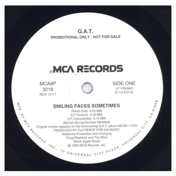 製造国 : US　　リリース年 : 1995　　レーベル : MCA Records　　品番 : MCA8P 3218　　　　US Org Promo。MCAから'94に"Just Another Day"をリリースした彼等のシングル。ネタ...