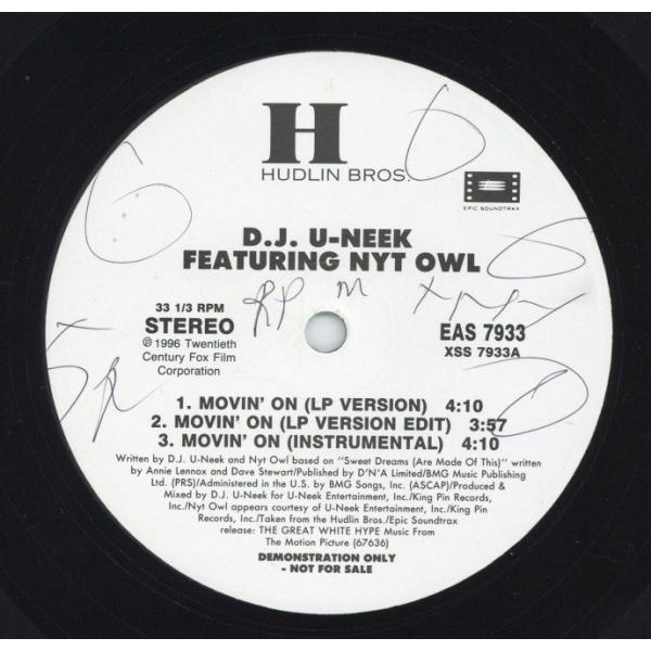 製造国 : US　　リリース年 : 1996　　レーベル : Epic　　品番 : EAS 7933　　　　両面ラベルにボールペンで多数書き込み有。Bone Thugs-N-Harmonyの初期名作を数多く手がけたDJ/Producerであ...