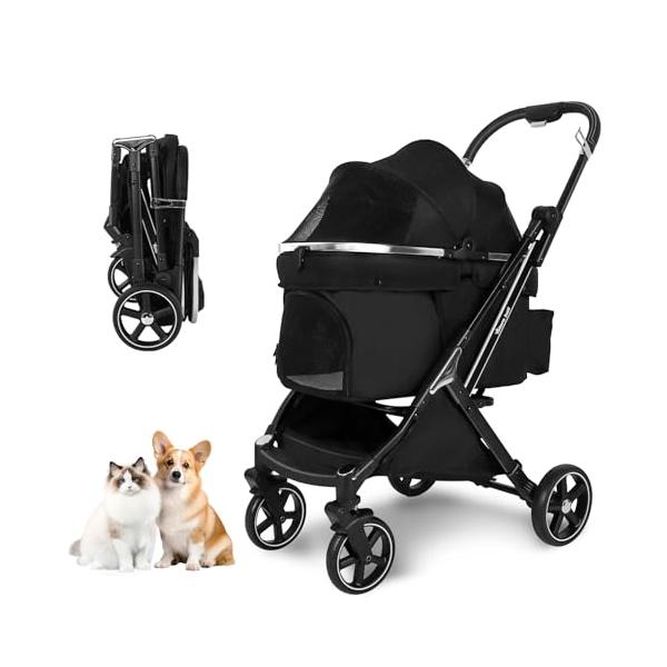 C01ブラック/-/C01・Color:ブラックStyle:C01・パッケージ個数:1・??中小型犬向け・耐荷重30kg・内部スペース十分ペットカートはベビーカー用全アルミ合金+炭素鋼素材を使用し、強度と軽さを同?に実現多頭飼い&amp;小...