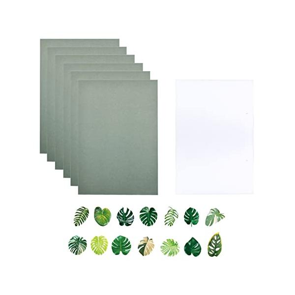 青写真/-/-・パッケージ内容 - このキットにはシート20枚が含まれます。 シアノタイプ論文  アクリル板1枚と40枚 木の葉  毎日の使用に十分な量.・安全な素材 - 紙は青写真の紙素材でできています。  軽量  壊れたり裂けたりしにく...