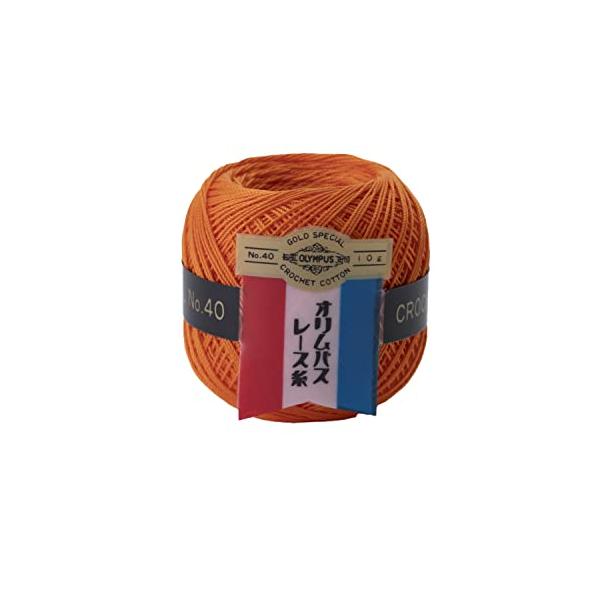 単品オレンジ系 Col.171/89ｍ/OLY-10G-171・Size:89ｍStyle:単品Color:オレンジ系 Col.171・パッケージ個数:1・対応の針:レース針6~8号・サイズ:約89m・最高級エジプト綿使用。繊細で美しい作品...