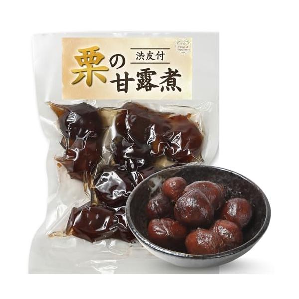 -/1袋/-・Size:1袋・昔ながらの製法で丁寧に炊き上げ 　渋皮付きのままじっくりと煮込み、丁寧なアク抜きでやさしい甘さに仕上げました。・選りすぐりの大粒栗を使用 　粒のそろった栗だけを使用。自然な甘みと香ばしさを引き出しました。・その...