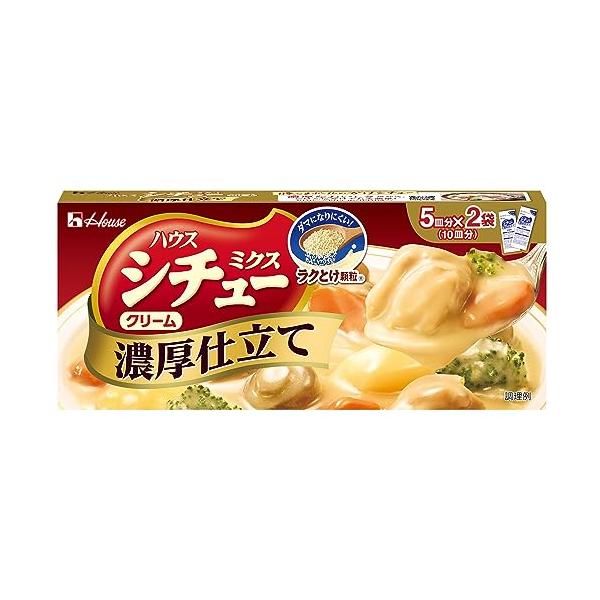 パッケージ個数:1・顆粒状なので溶けやすく、ブイヨン感のあるしっかりとしたうまみとコクのあるシチュー。 後のびする複合的なうまみとが特徴。・アレルギー： 乳成分・小麦・大豆・鶏肉・豚肉・小麦粉（国内製造）、植物油脂、でんぷん、砂糖、食塩、全...