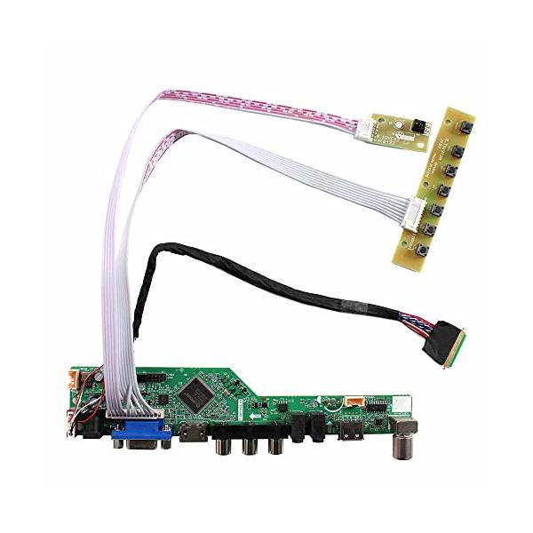 -/1366x768 LED 40P/T.V56.03-PAL・パッケージ個数:1・LCD液晶コントローラ基板; サイズ: 188x43x17mm;スピーカー支持・電源アダプタは12V 2A を推奨しています;電源外径内径サイズは5.5x2...