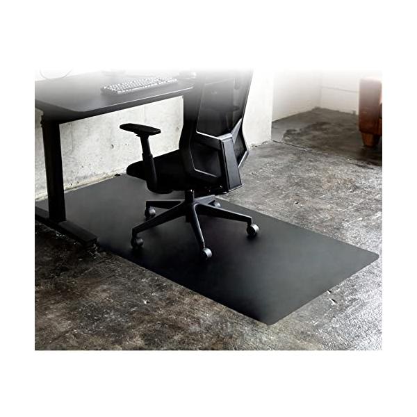 床保護ブラック/90 x 180 cm (長方形)/CFM-180(S)(BK)*・Color:ブラックSize:90 x 180 cm (長方形)・パッケージ個数:1・本体サイズ幅90×奥行180cm、厚み1.5mm・傷や汚れ、熱に強い素...