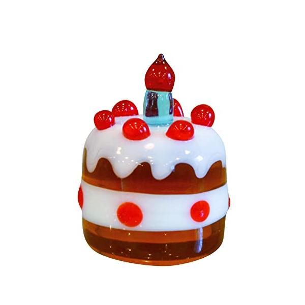 -/-/CNSWK368・サイズ：幅:18mm 全長:25mm・一つ一つ職人がハンドメイドで製作しています。 ガラスならではの繊細さがあり、一つ一つ表情が異なります。動物シリーズと組み合わせて飾ってみてはいかがでしょうか