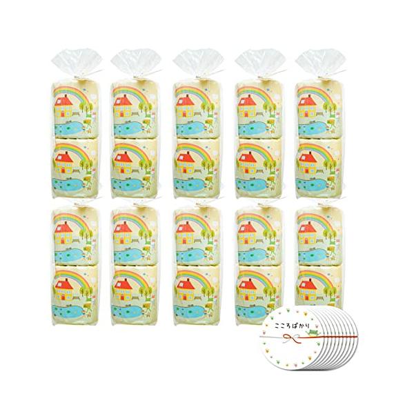 -/2ロール (x 10)/-・PackageQuantity:10・パッケージ個数:10・チャーミングなカエルたちがお引越ししている可愛いイラスト　商品名の「おうちをカエル」=引越しして家をかえましたよというユーモア溢れるネーミングも素敵...