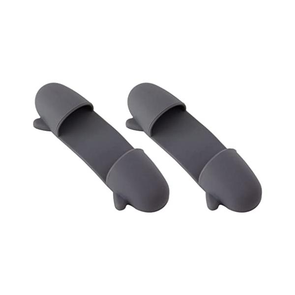 グレー/-/PR-YUMI-GY・Color:グレー・場所を取らないミニサイズの指先ミトン・電子レンジで温めたお皿やグラタンの器などちょっとした時に素早く使用できる・手のひらサイズのコンパクトさと16gの軽量で場所を取らず持ち運びも便利・サ...