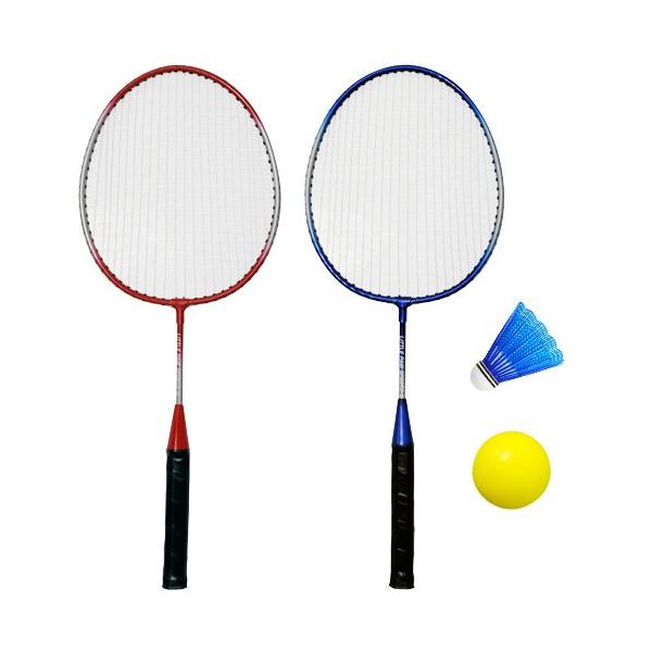 イエロー ライトグリーン/W200×L26×H510mm/LPFS-5773・パッケージ個数:1・原産国:中国・セット内容:ミニラケット2本(レッド、ブルー各1本)、シャトルコック1個、PUボール1個、収納袋1個(イエローorライトグリーン...