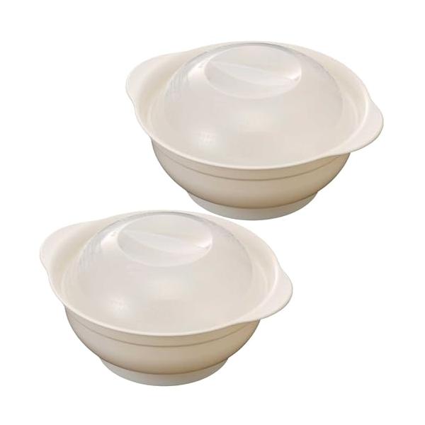 2個セットラーメン用/-/9454・パッケージ個数:1・サイズW21.3×D18.6×H10.6cm重量100g(1個あたり)材質ポリプロピレン容量1.2L入数2個生産国日本・袋入りの即席ラーメンが電子レンジで簡単においしく作ることができま...