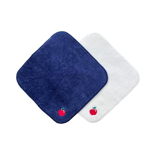 かわいいホワイト/15x15/J-13903-15912・パッケージ個数:1・本体サイズ 15×15・今治タオルのやわらかミニタオル (br) ・お子様の小さなポケットにぴったりサイズ