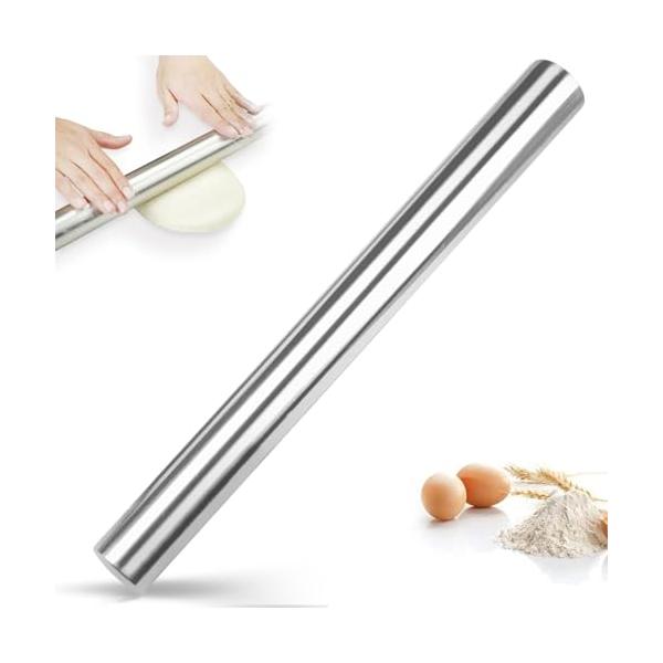 20.3cm/-/SS01・Color:20.3cm・パッケージ個数:1・??高品質素材：高品質の304ステンレススチール製の食品グレード素材で作られた麺棒は錆びません。木製の麺棒とは異なり、頑丈で耐久性があり、脂肪や水分を吸収しないため、...