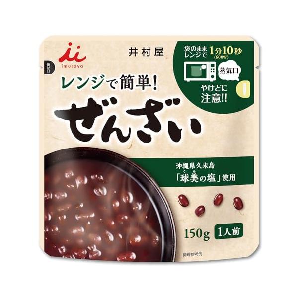 -/150グラム (x 10)/-・パッケージ個数:10・?内容量：1袋（150g） × 10袋・?原材料名：砂糖（国内製造）、小豆、食塩・?特定原材料：特定原材料を使用しておりません・?開封せずに袋のまま電子レンジで加熱するだけで温かいぜ...