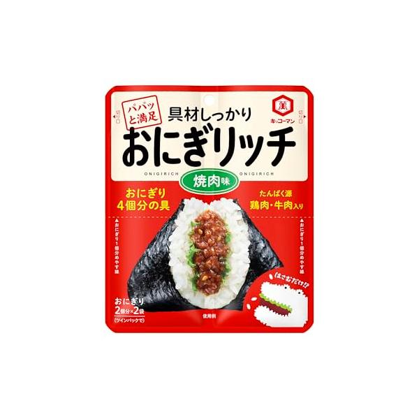 -/56g×5個/4901515014987・FlavorName:焼肉味Size:56g×5個・原材料:食肉（鶏肉（国産）、牛肉）、しょうゆ（大豆・小麦を含む）、砂糖、野菜（たまねぎ、にんにく、しょうが）、ごま油、濃縮りんご果汁、食塩、ビ...